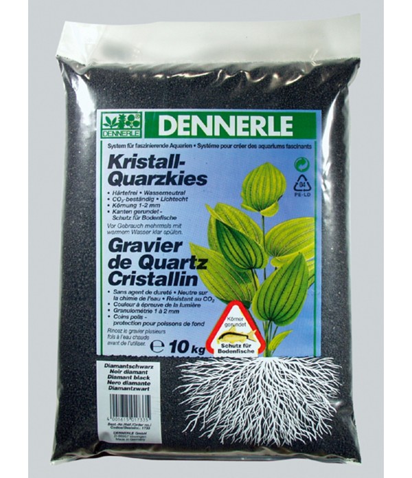 Натуральный Черный кварц Dennerle Crystal quartz для аквариума